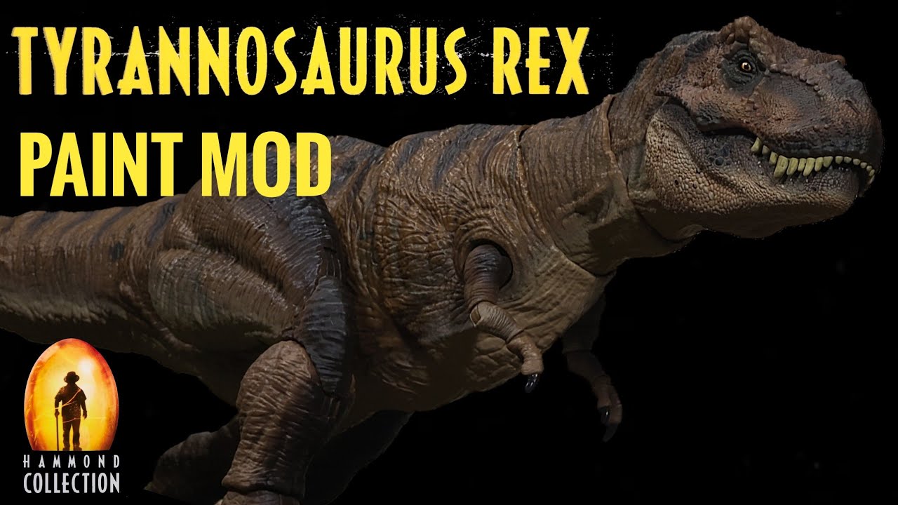 Hammond Collection Tyrannosaurus Paint Modification - YouTube