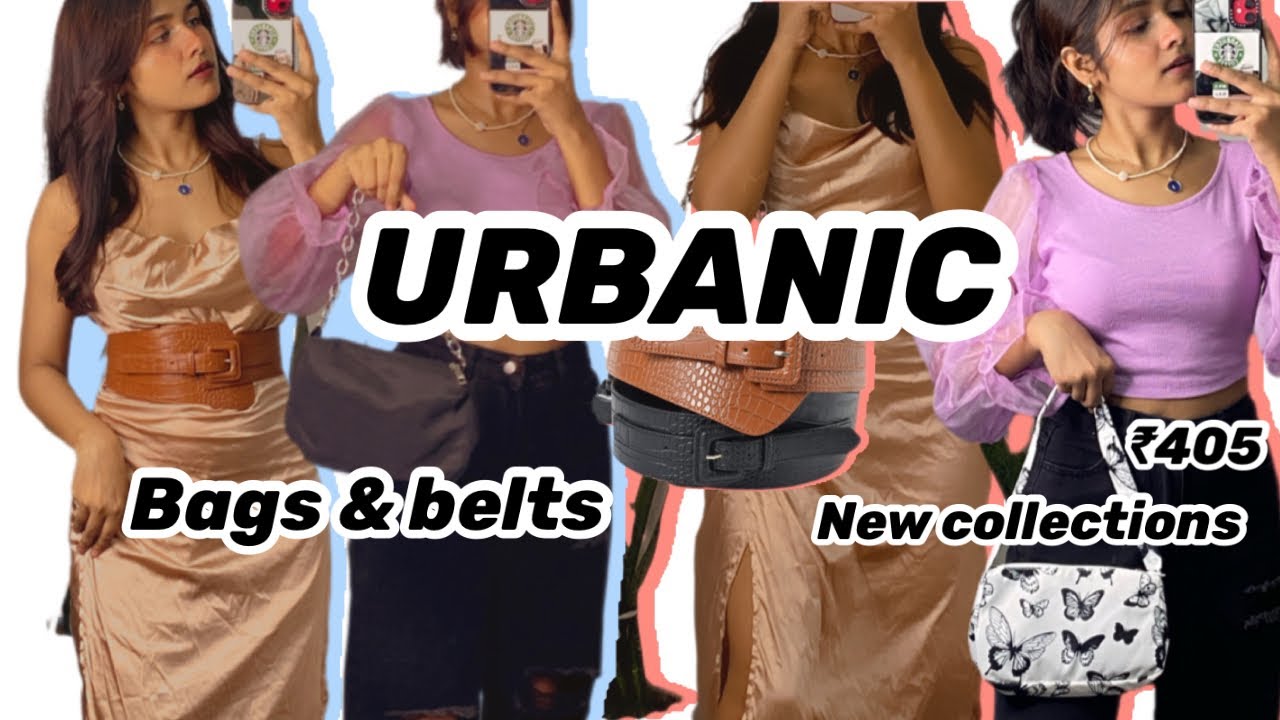 Urbanic huge collection tote bag, dress belt and case cover # ...