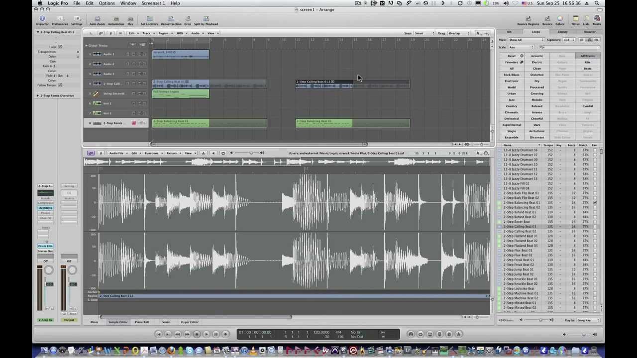 Logic Pro 9: Курс молодого бойца. Часть 2 - YouTube