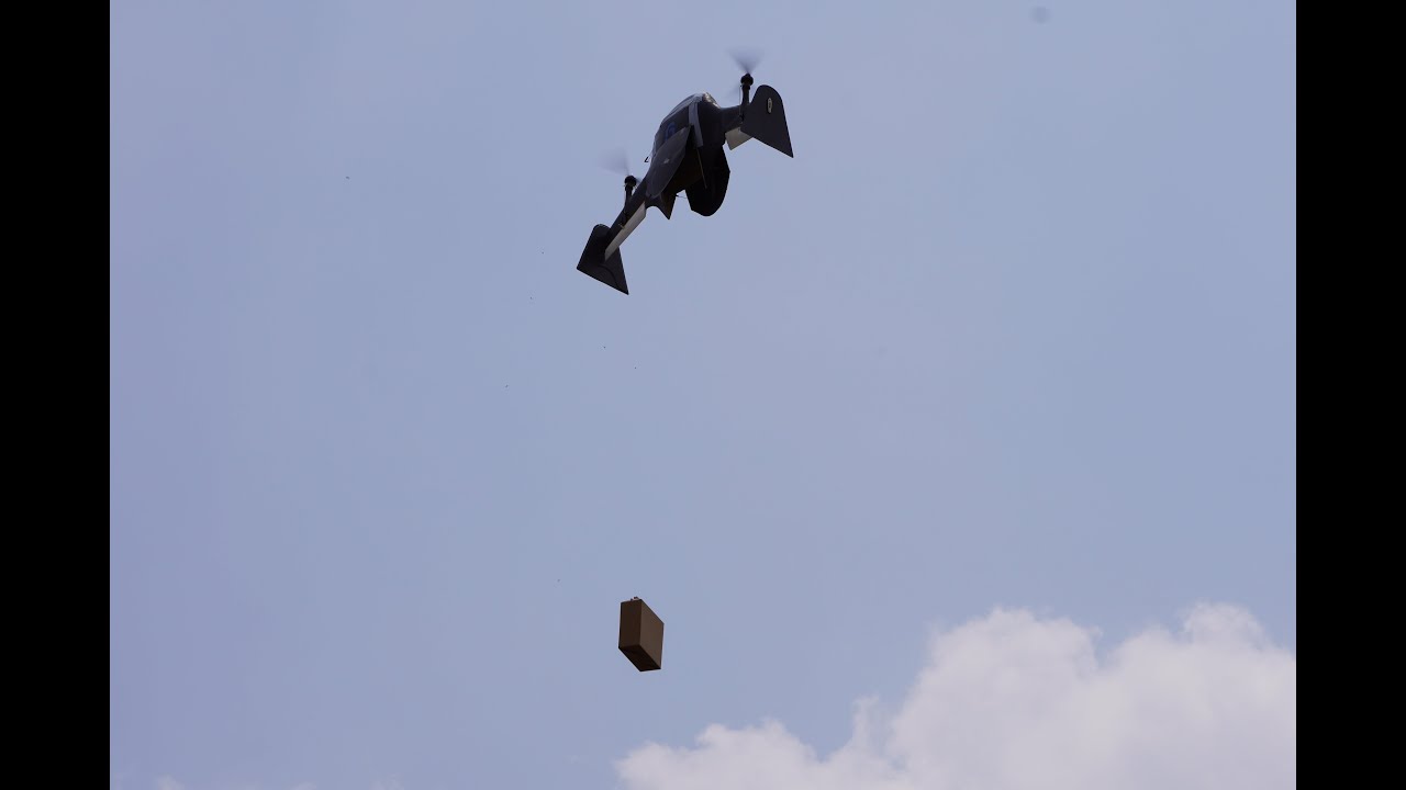 Airbound Payload Drop Test 1 - YouTube