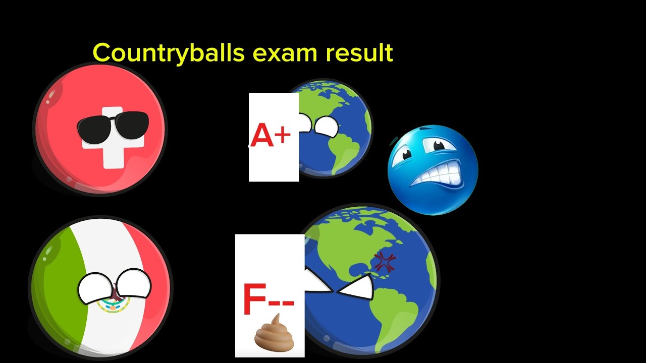 Countryballs exam result - YouTube
