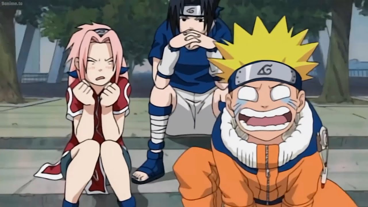 Naruto's Appearance, Kakashi Training For Naruto, Sasuke & Sakura - YouTube