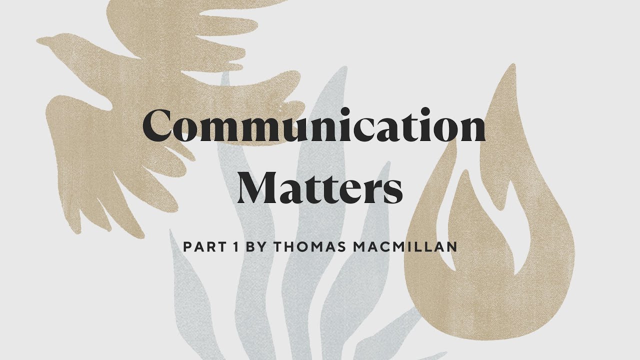 12/17/2023 - Communication Matters: Parts 2 - YouTube