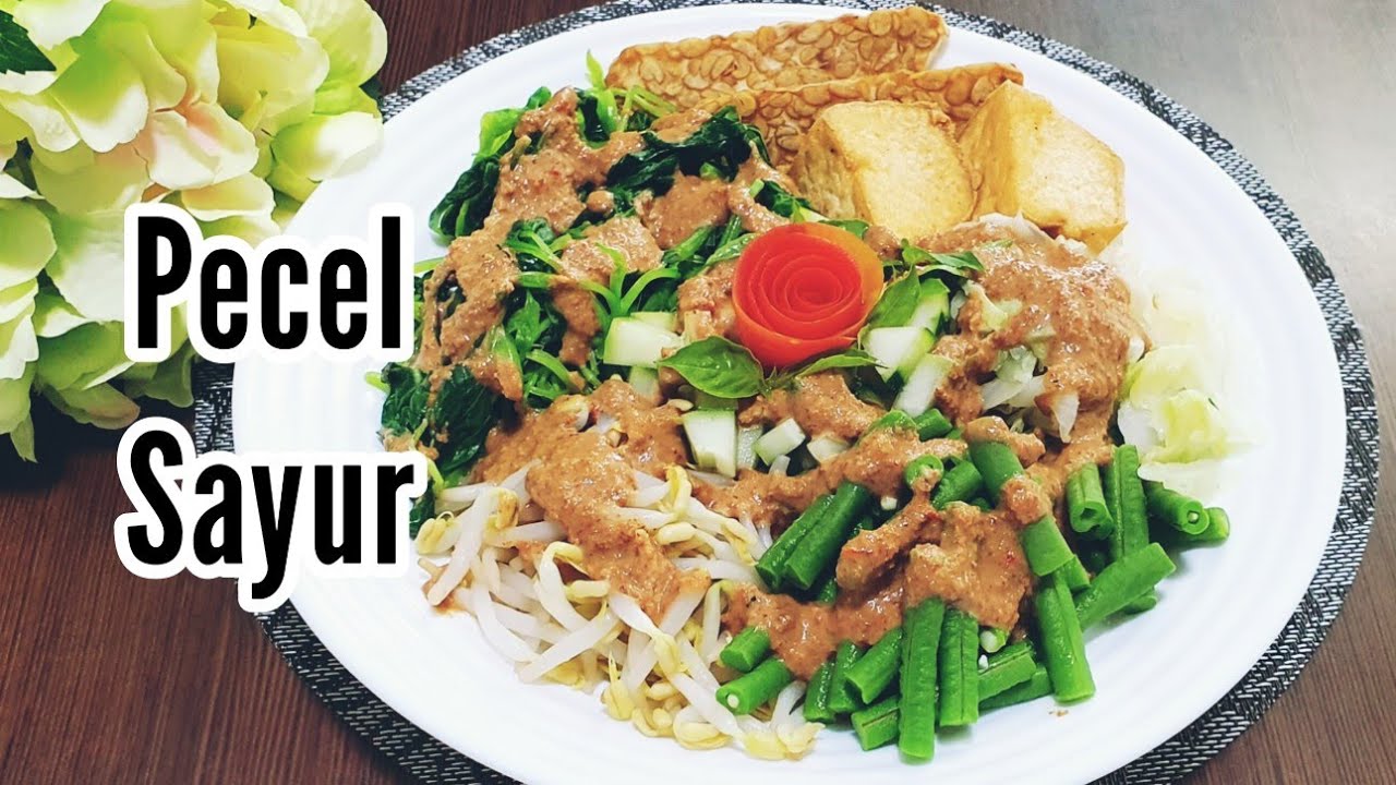 Sambal Pecel/Pecel Sayur / Indonesian Peanut Sauce Recipe - YouTube