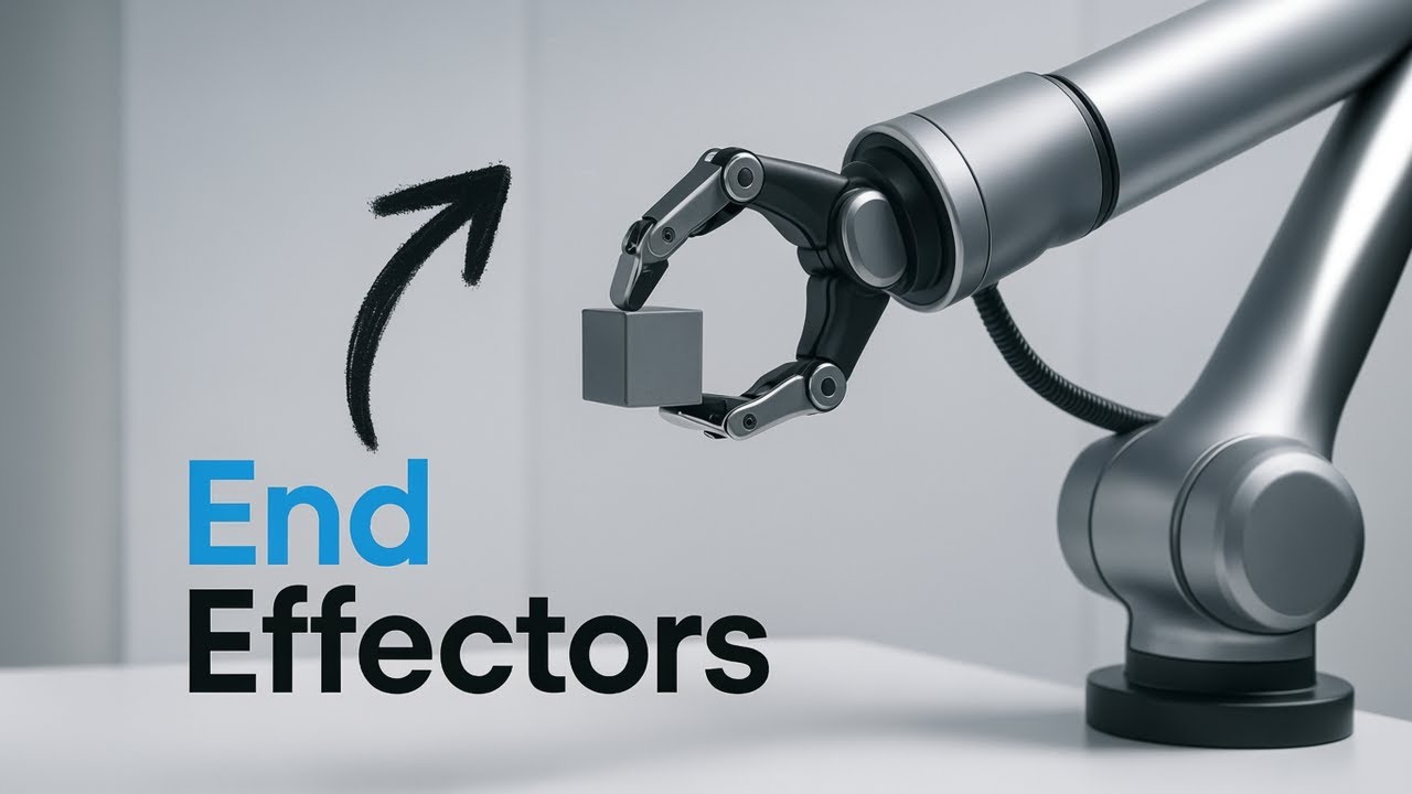 What is a robot's end effector? - YouTube