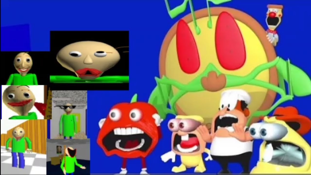 Pizza Tower Scream Baldi's Basics meme - YouTube