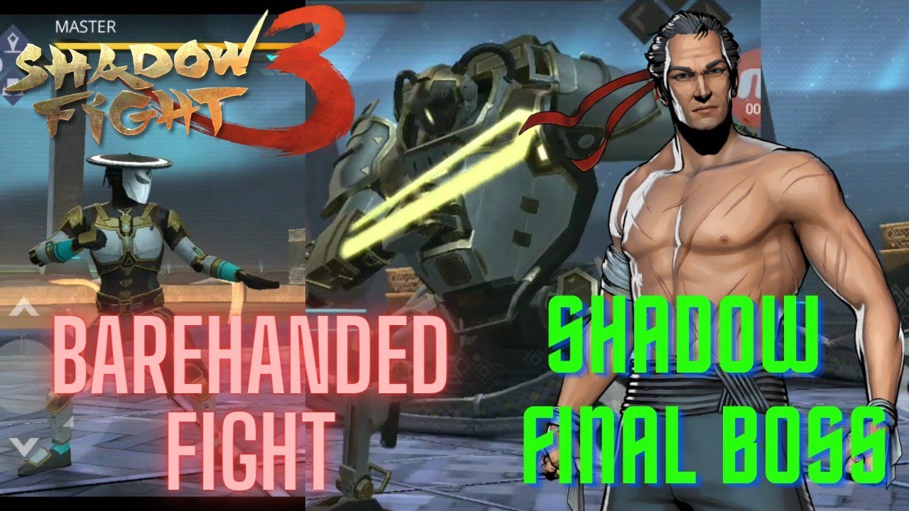 Shadow Fight 3 Final Boss Shadow Defeated Without Weapon || Cinematic ...