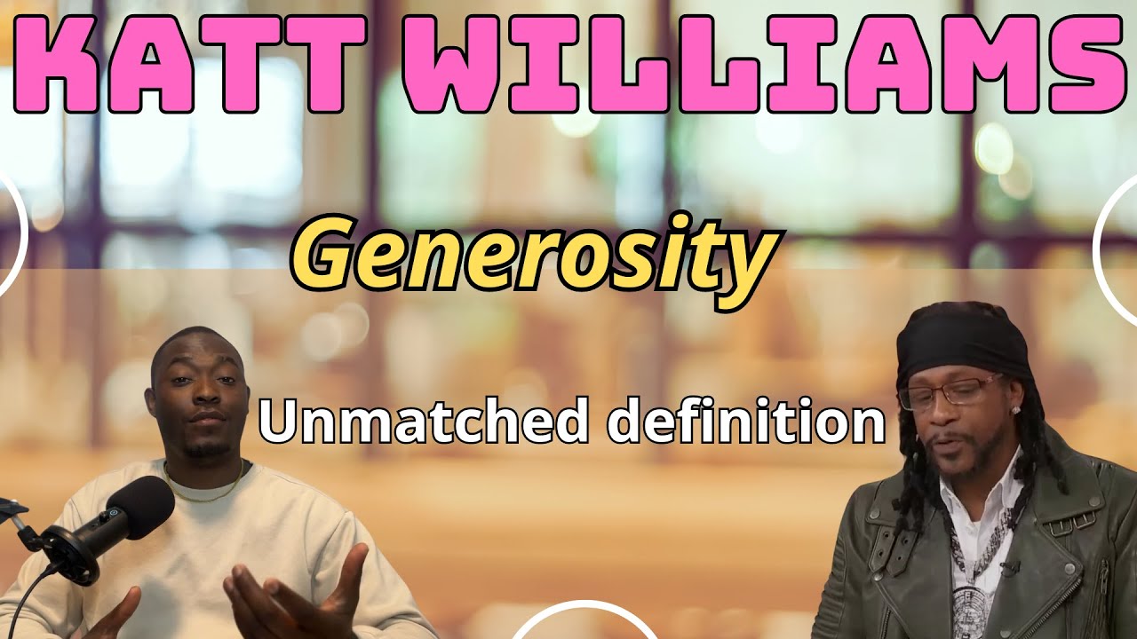 Katt Williams-Generosity: An unmatched definition - YouTube