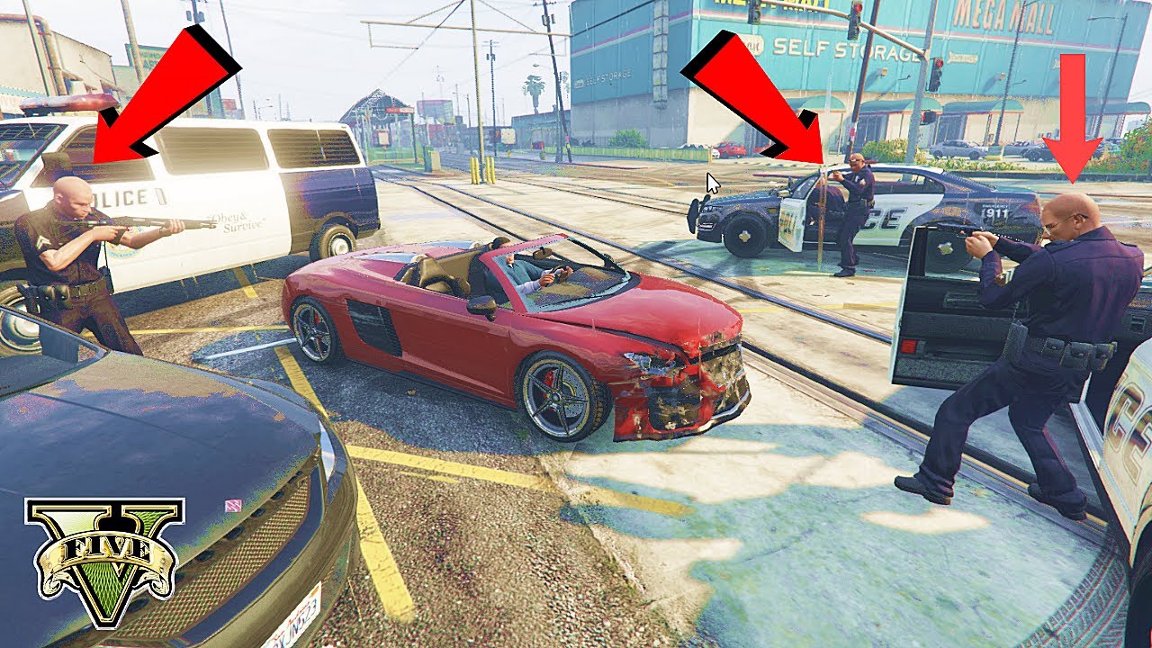 GTA 5 Crazy Car Driving Moments || Funny Fails #2 (GTA 5 Fails - Funny ...