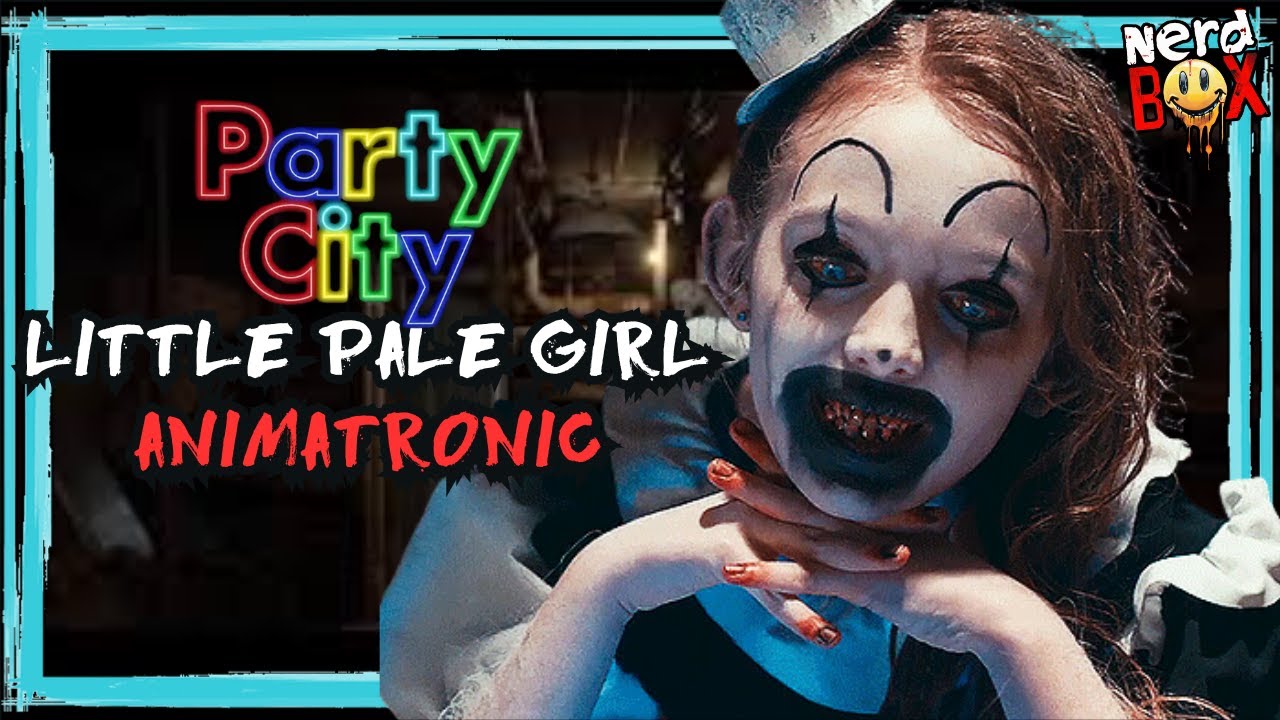 Party City's Little Pale Girl animatronic | Crypts - YouTube