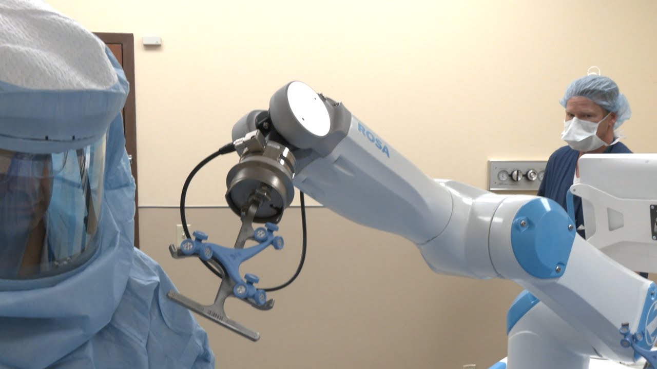 ROSA Knee Robotic Knee Surgery at Lexington Clinic - YouTube