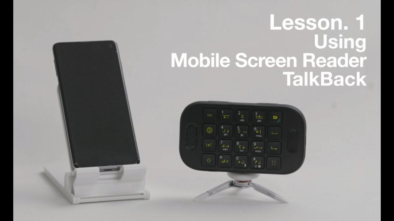 Understanding Smartphone(Android-TalkBack)_eng - YouTube