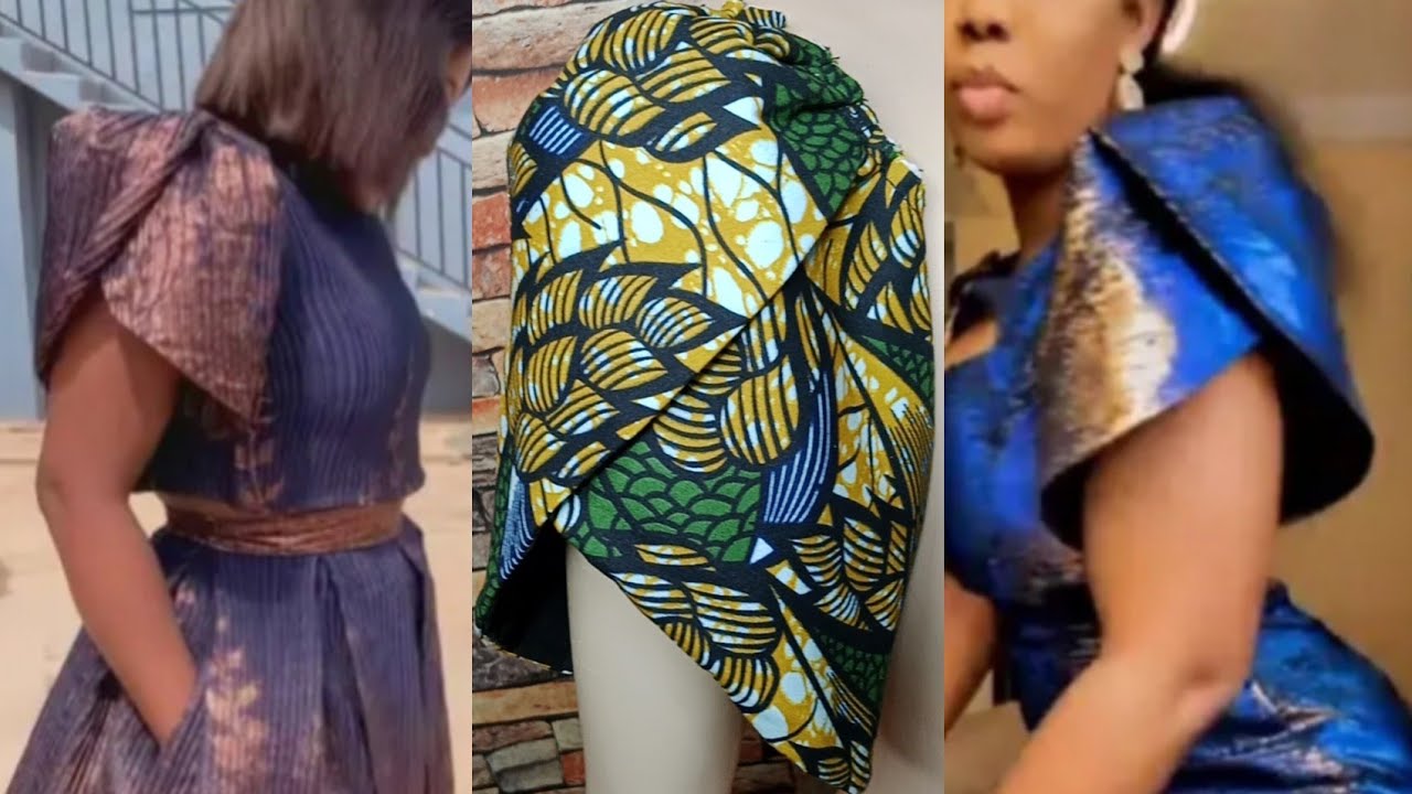 How To Draft, Cut And Sew A Puffy Petal Sleeve Design/ Tulip Sleeve ...