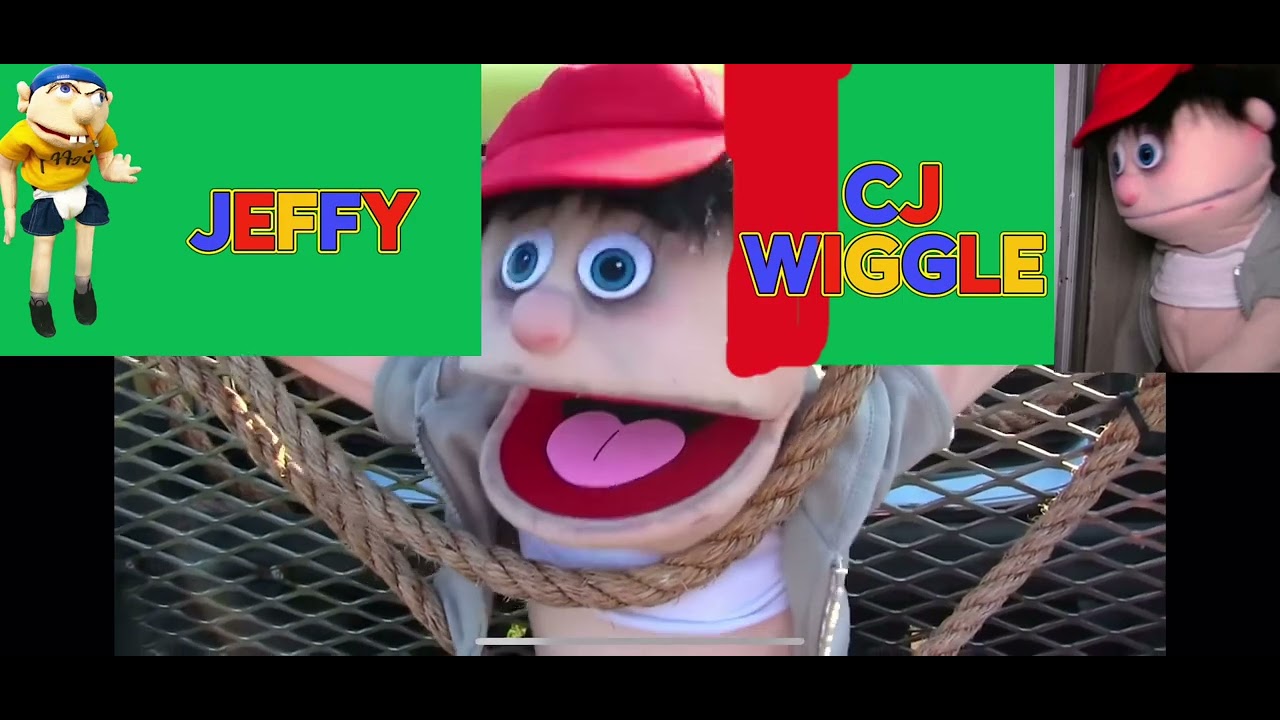 Jeffy vs CJ wiggle with healthbars - YouTube