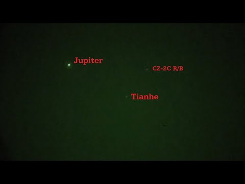 Tianhe-1 Tiangong Chinese Space Station 2021/06/26 03:50  Eastern-Washington Palouse Saturn Jupiter