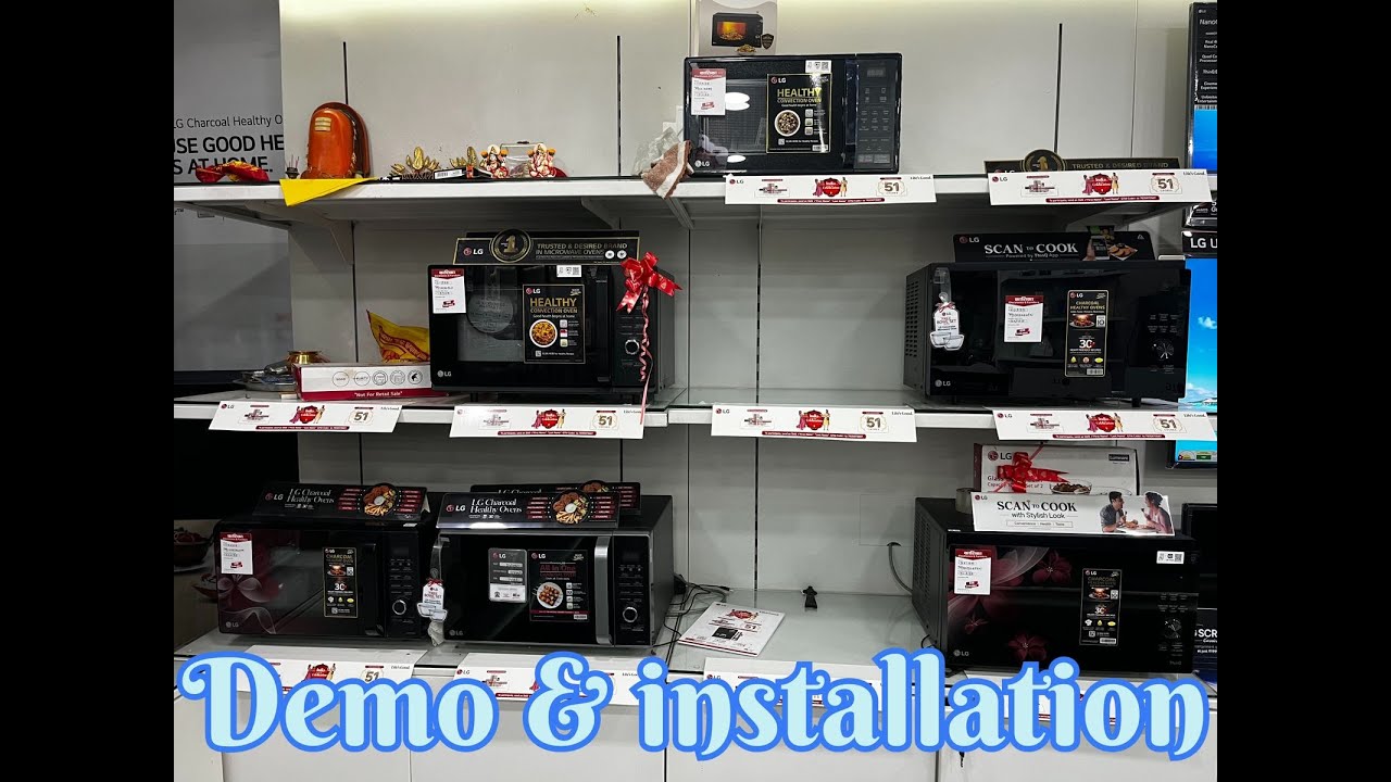 How to Explain Microwave Demo features ( Micro & Grill & Combi & Conv ...