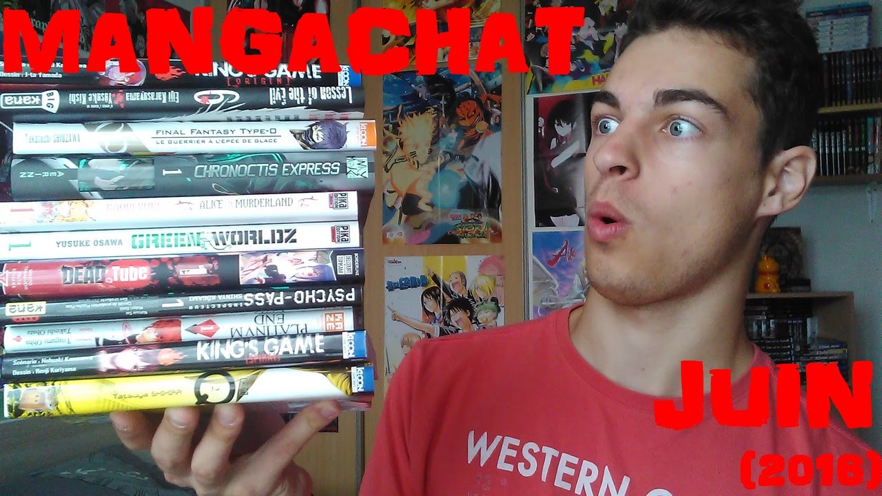 MANGACHAT - JUIN (2016) - YouTube