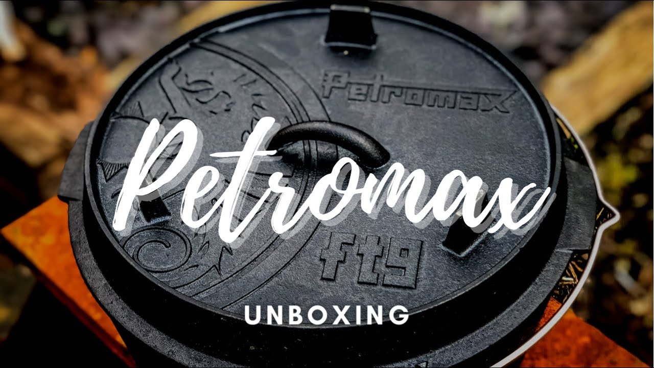 Petromax Cast Iron Dutch Oven, Poulet/Chicken Roaster and Waffle Maker ...