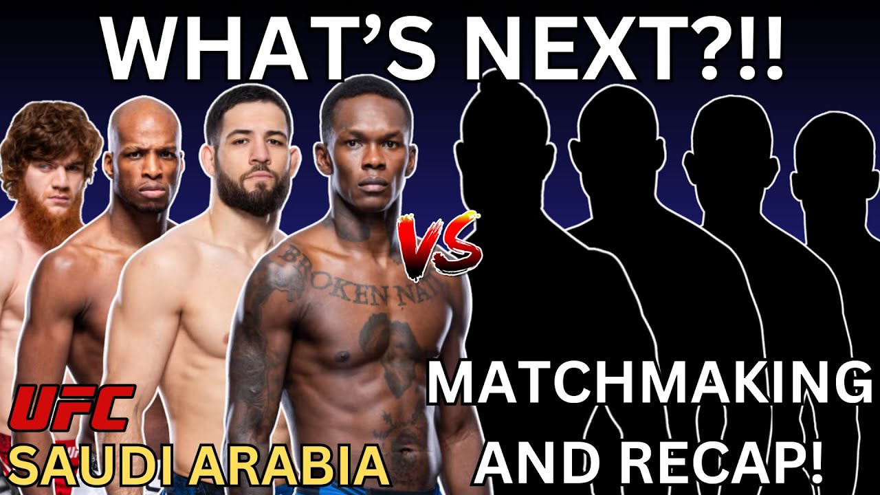 Matchmaking EVERY Fighter From UFC Fight Night Adesanya vs Imavov (UFC ...