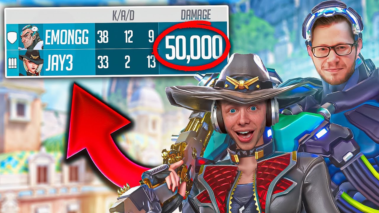 How we got 50,000 damage combined in Overwatch 2... - YouTube