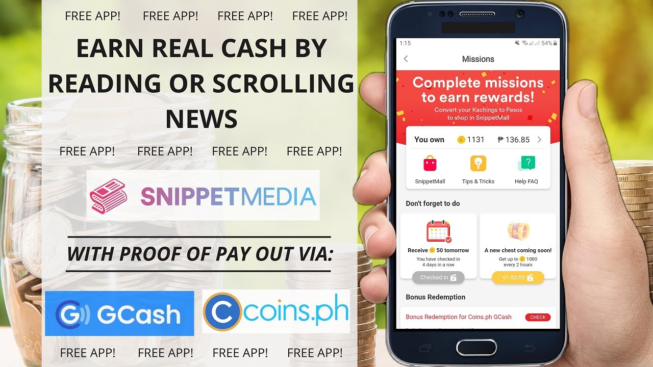 Earn money by reading or scrolling articles using your phone • Free app ...