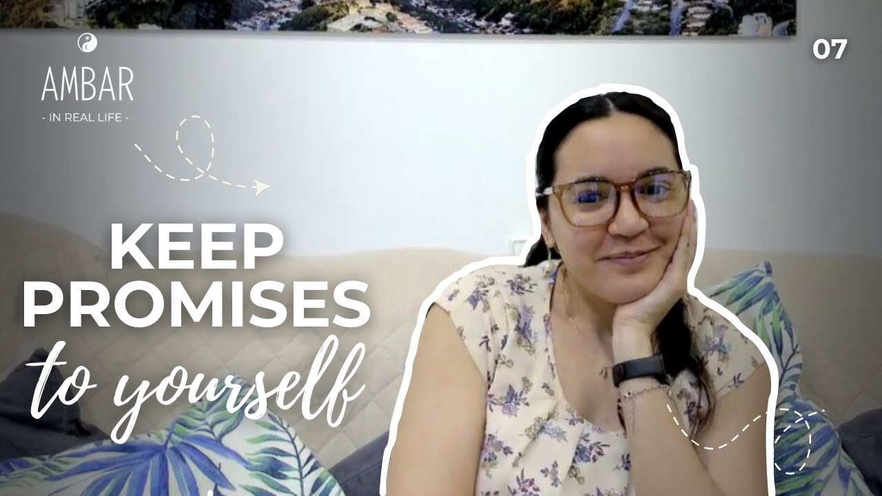 How to Keep Promises to Yourself | Rebuild Self-Trust & Discipline ...