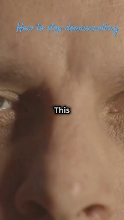 How to stop doomscrolling #technology #doomscrolling - YouTube