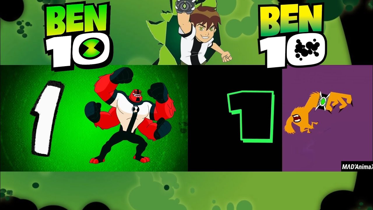 Ben 10 Reboot / Ben 10 Classic (Comparison) - Intro, but in Reboot ...