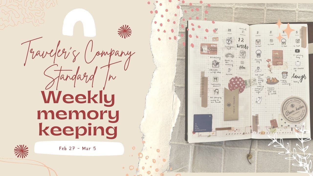 Memory keeping | Traveler's Notebook Standard | Take a Note | Vertical ...