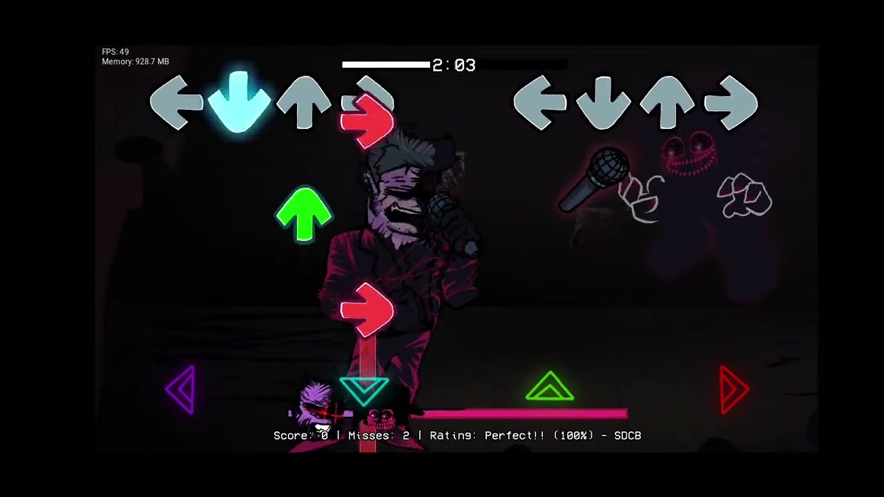fnf corruption reimagined resugence android port - YouTube