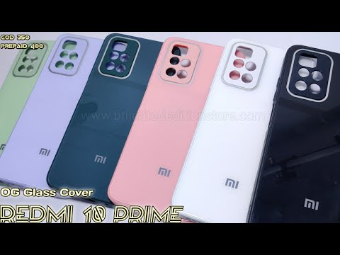 Redmi 10 Prime OG Glass Back Cover || Redmi 10 Prime Back Cover - YouTube