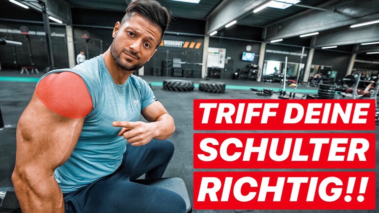 So bekommst Du BREITE & RUNDE Schultern (FUNKTIONIERT IMMER!) - YouTube