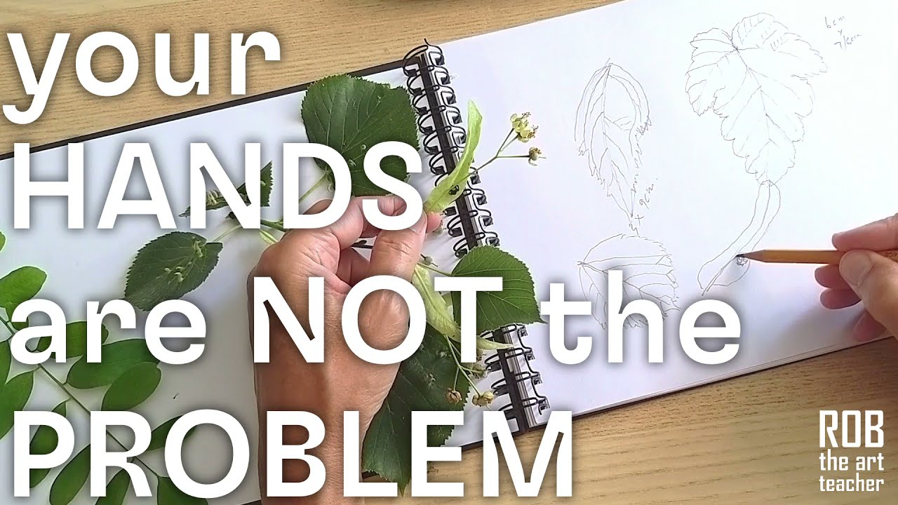 How to Start Drawing by Observation: How to Draw Leaves. Art for Kids ...