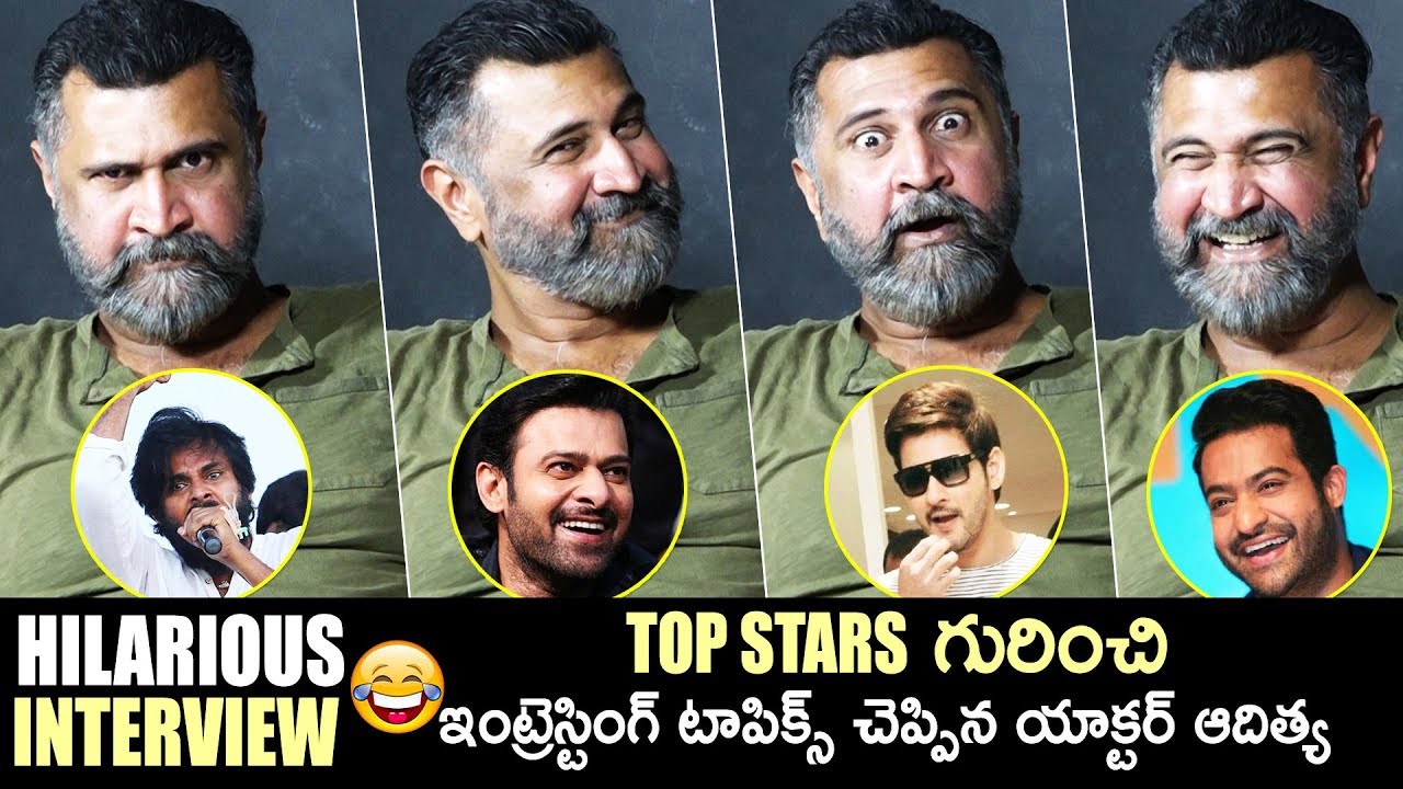 Actor Adithya Interesting Topics about Tollywood Top Hero's | Adithya ...