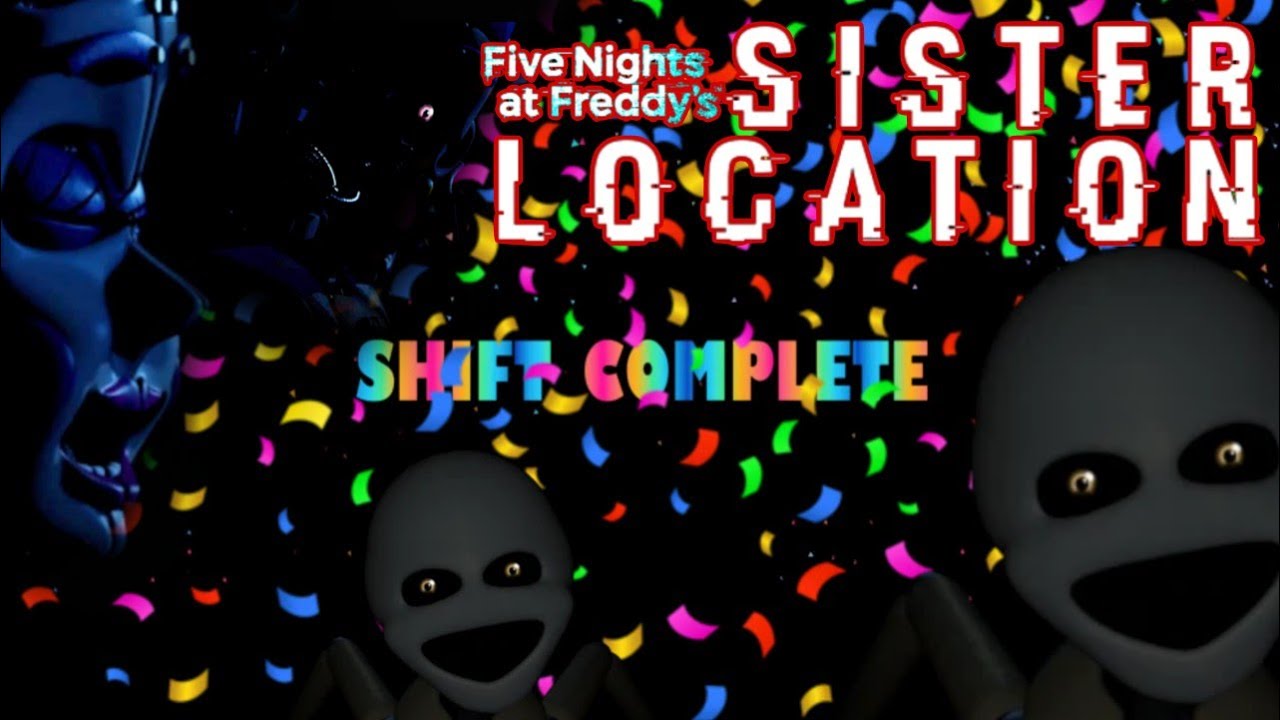 FNAF Sister Location NIGHT 4 WIN on CONSOLE (2023 UPDATED) - YouTube