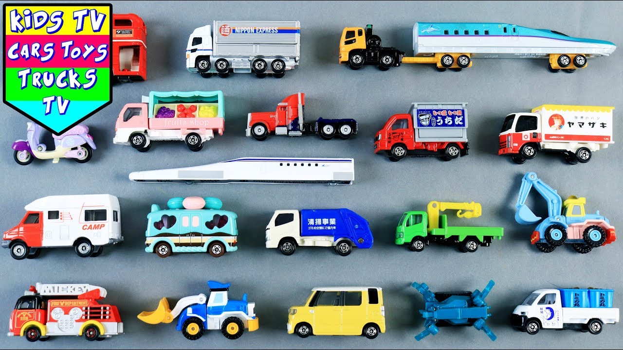 Learn Special Vehicles For Children | Cartoon Car videos - YouTube