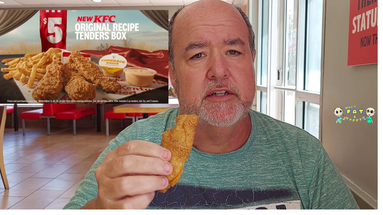 KFC NEW Original 11 herbs and spices tenders! - YouTube