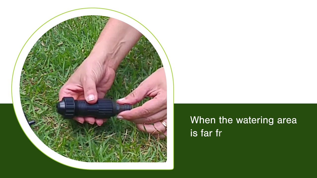 DP15 (dripper pipe 15m kit ) installaiton - YouTube