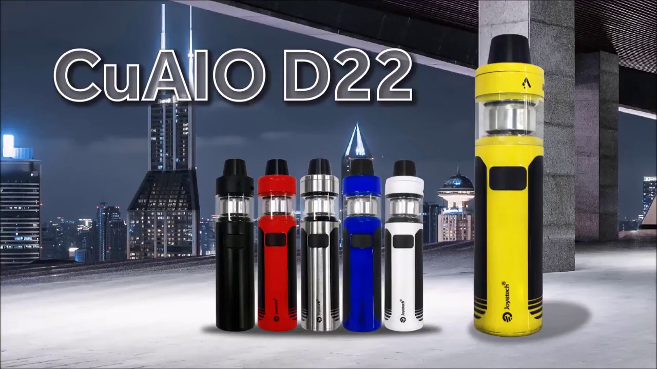 Joyetech CuAIO D22 Kit | The Electronic Cigarette Company - YouTube