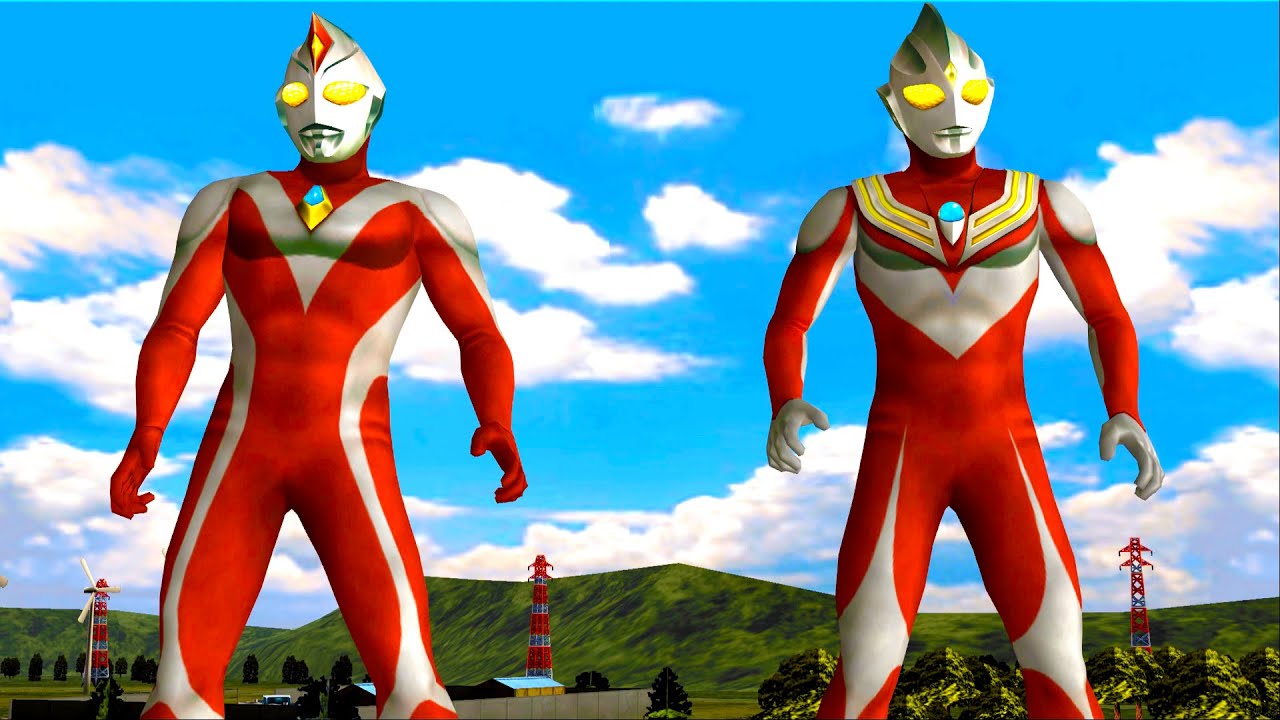 Ultraman Tiga Power and Ultraman Dyna Strong - TagTeam Request 1 - YouTube