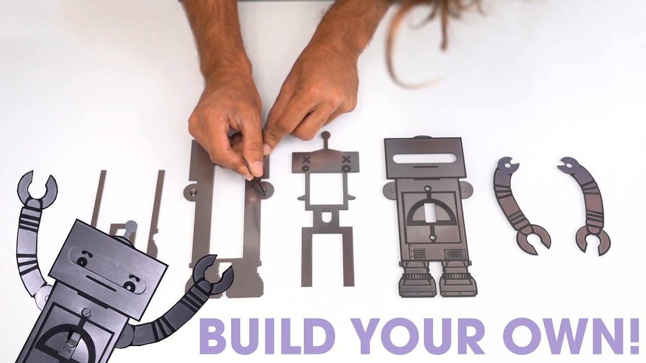 Robot Light Switch Cover - YouTube