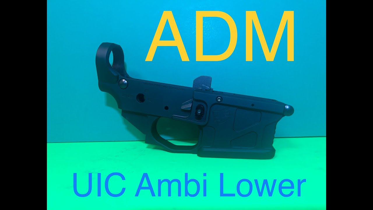 American Defense Manufacturing UIC Full-Ambi Lower Receiver - Dream ...