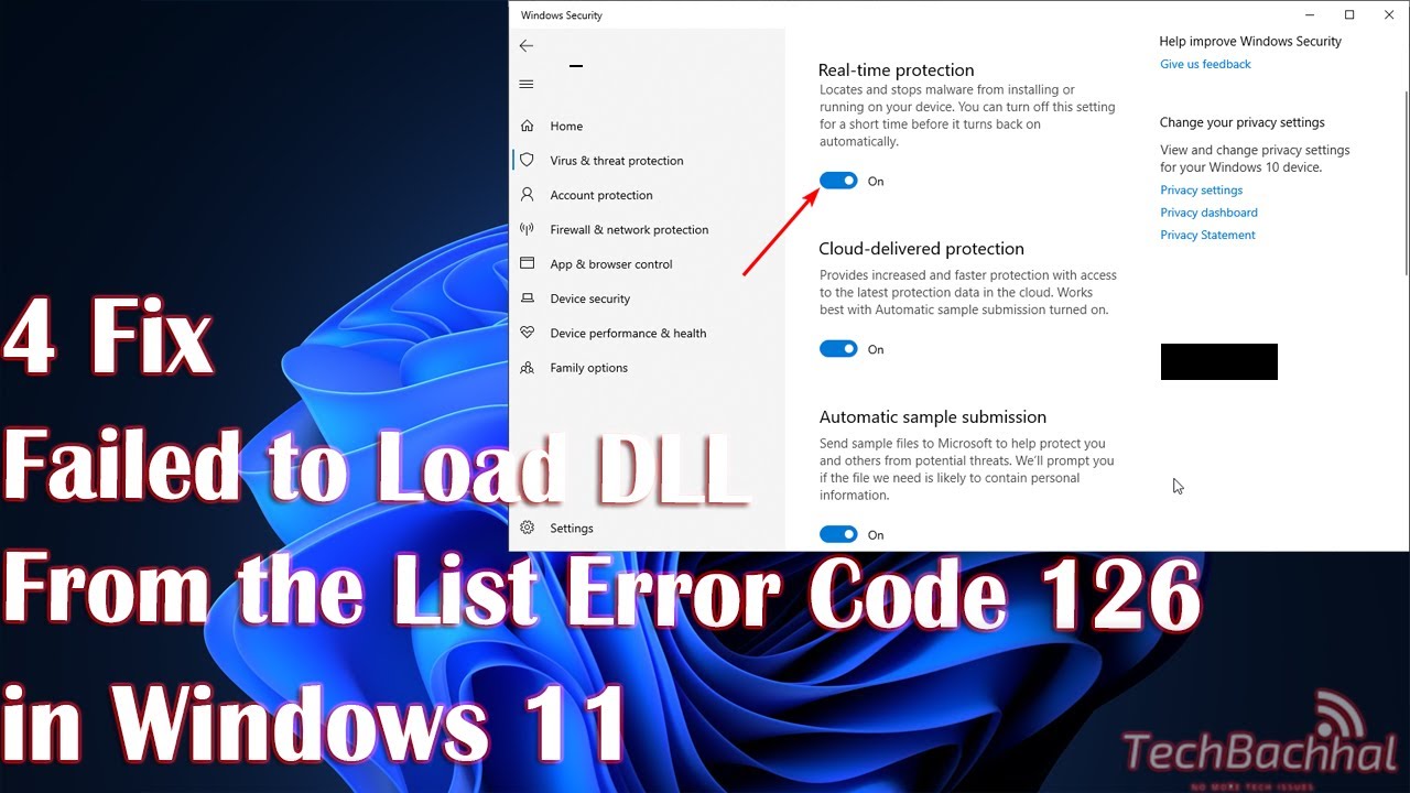 4 Fix Failed To Load DLL From The List Error Code 126 In Windows 11