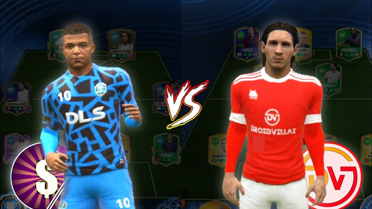 DLS 26 Playing Against DroidVillaz | Friend Match | Self Gamer Pro VS ...