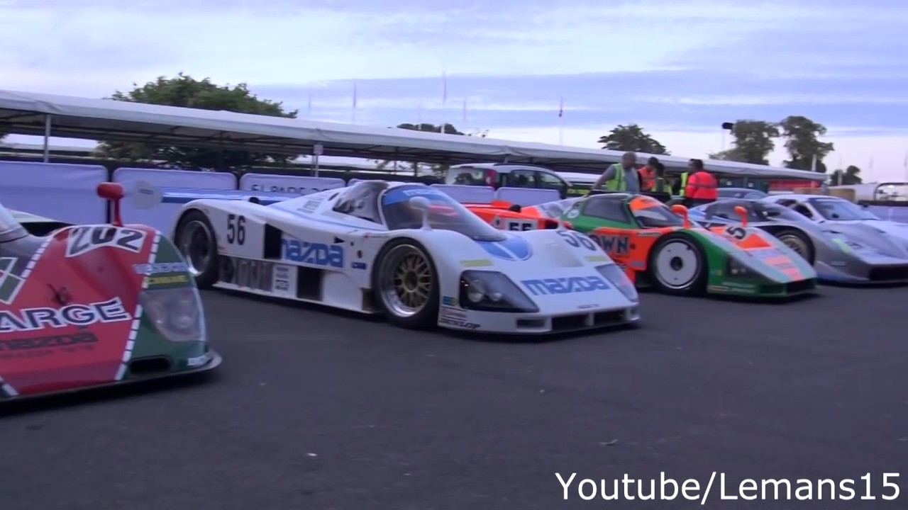 Mazda Rotor Sounds 787B/767B/757/ 792P&RX7 - YouTube