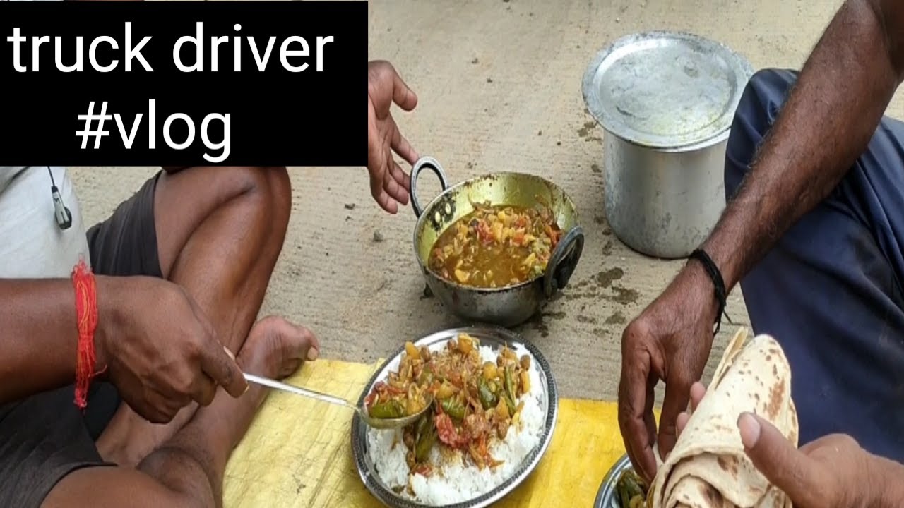 Cooking inside the truck !! Truck driver life in india - YouTube