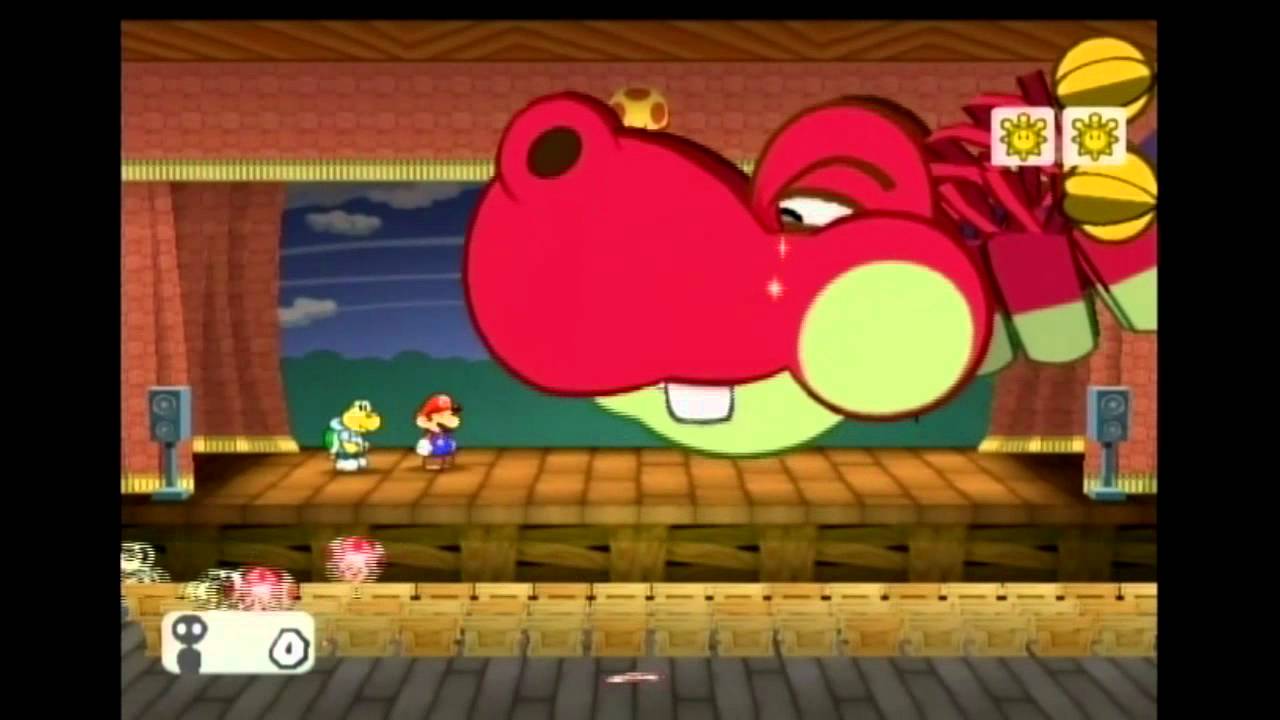 Paper Mario: The Thousand Year Door Hooktail Boss Battle - YouTube