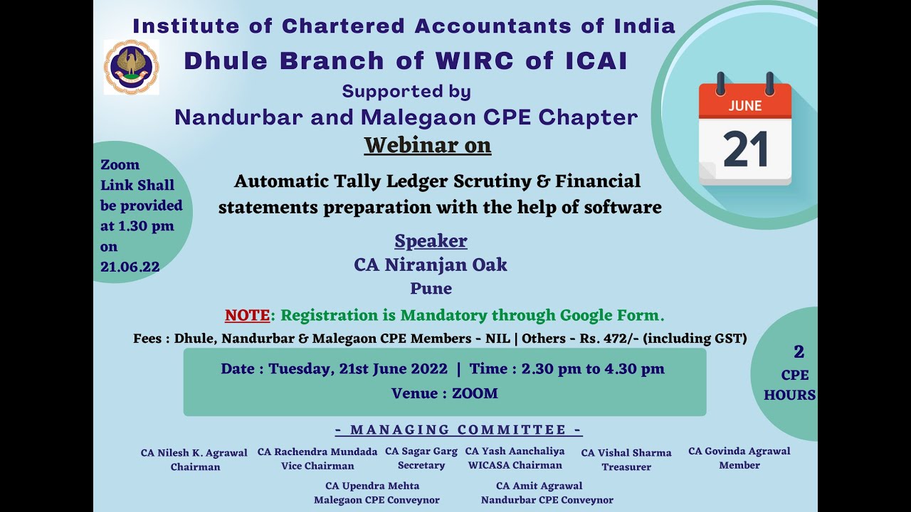 Automatic Tally Ledger Scrutiny & Financial statement preparation with ...