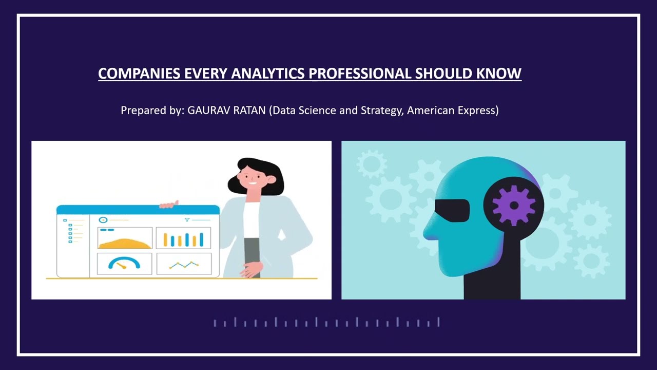 These Companies Every Analytics Professional Should Know #datascience # ...