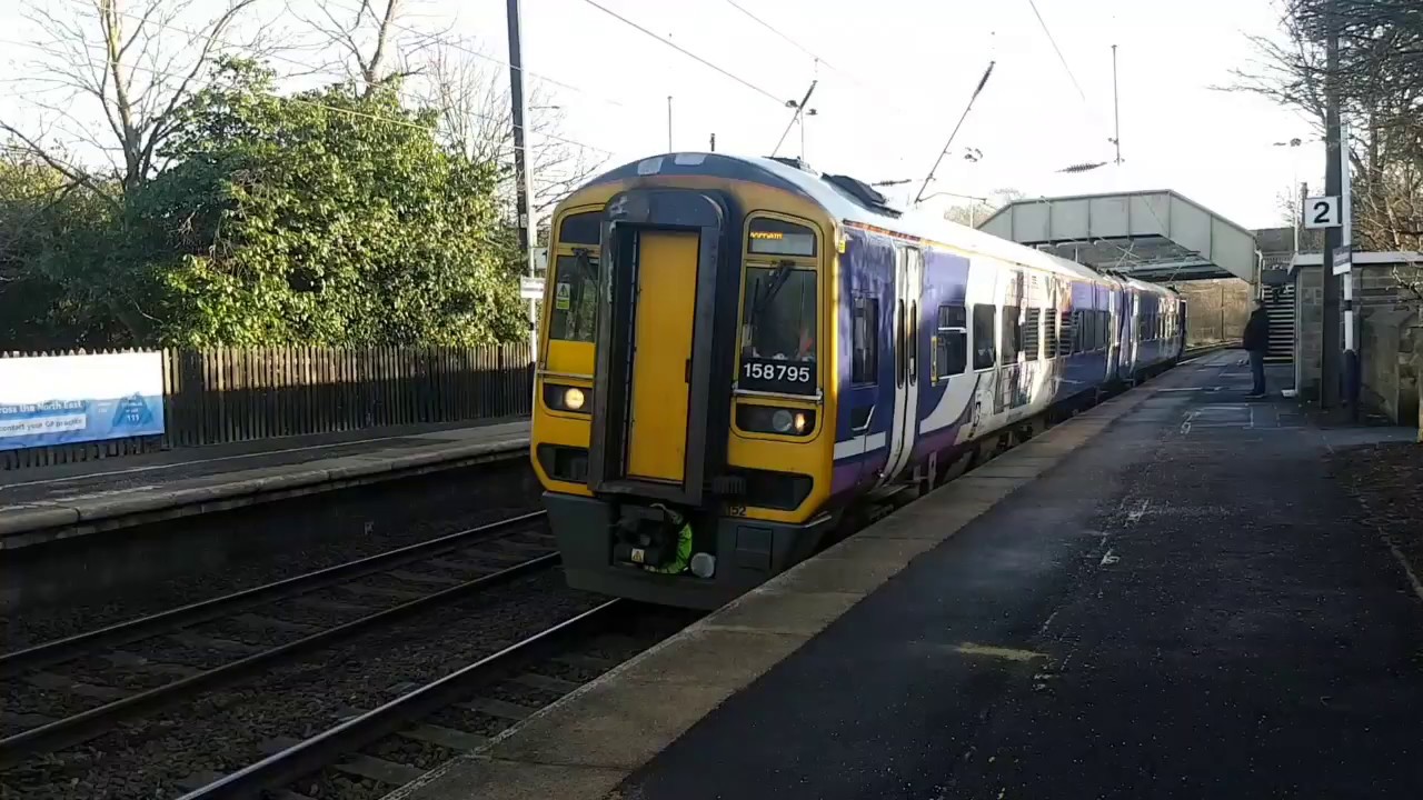Trains at Cramlington (20/01/20) - YouTube
